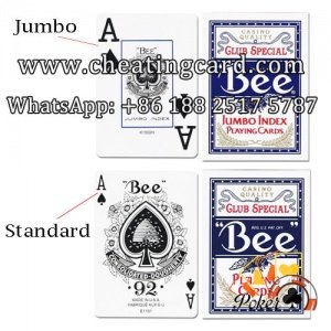 Bee Standard / Jumbo Index with Invisible Ink Markings - cheatingcard.com